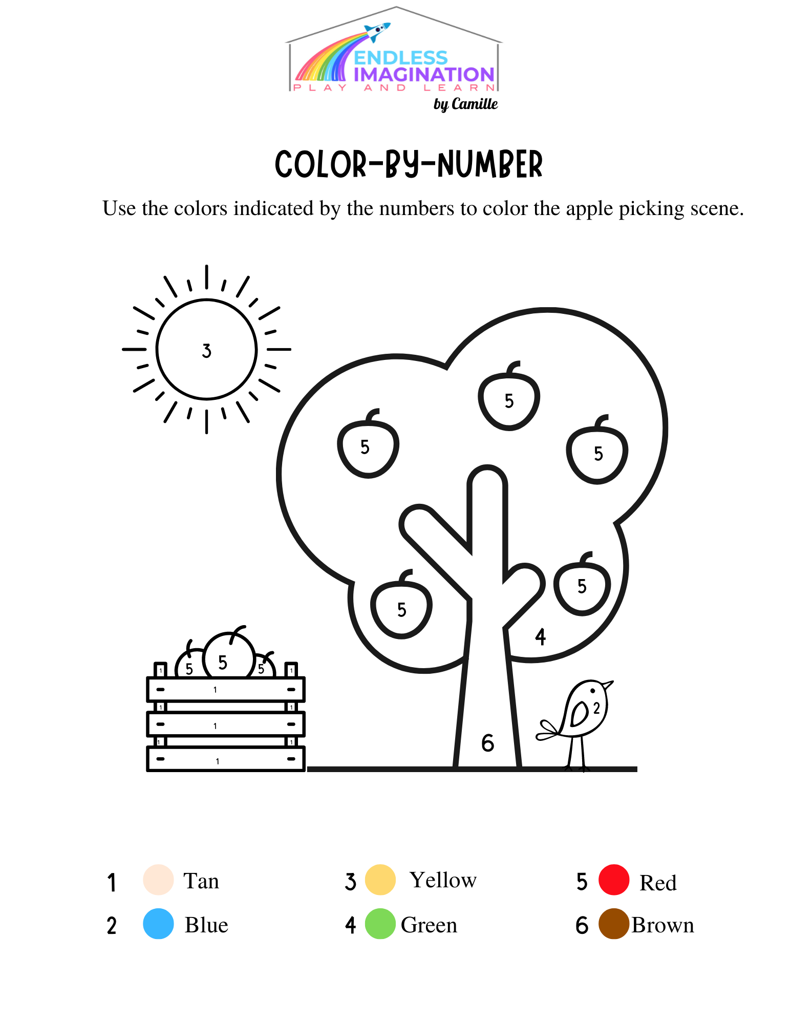 Color-by-Number – Endless Imagination LLC