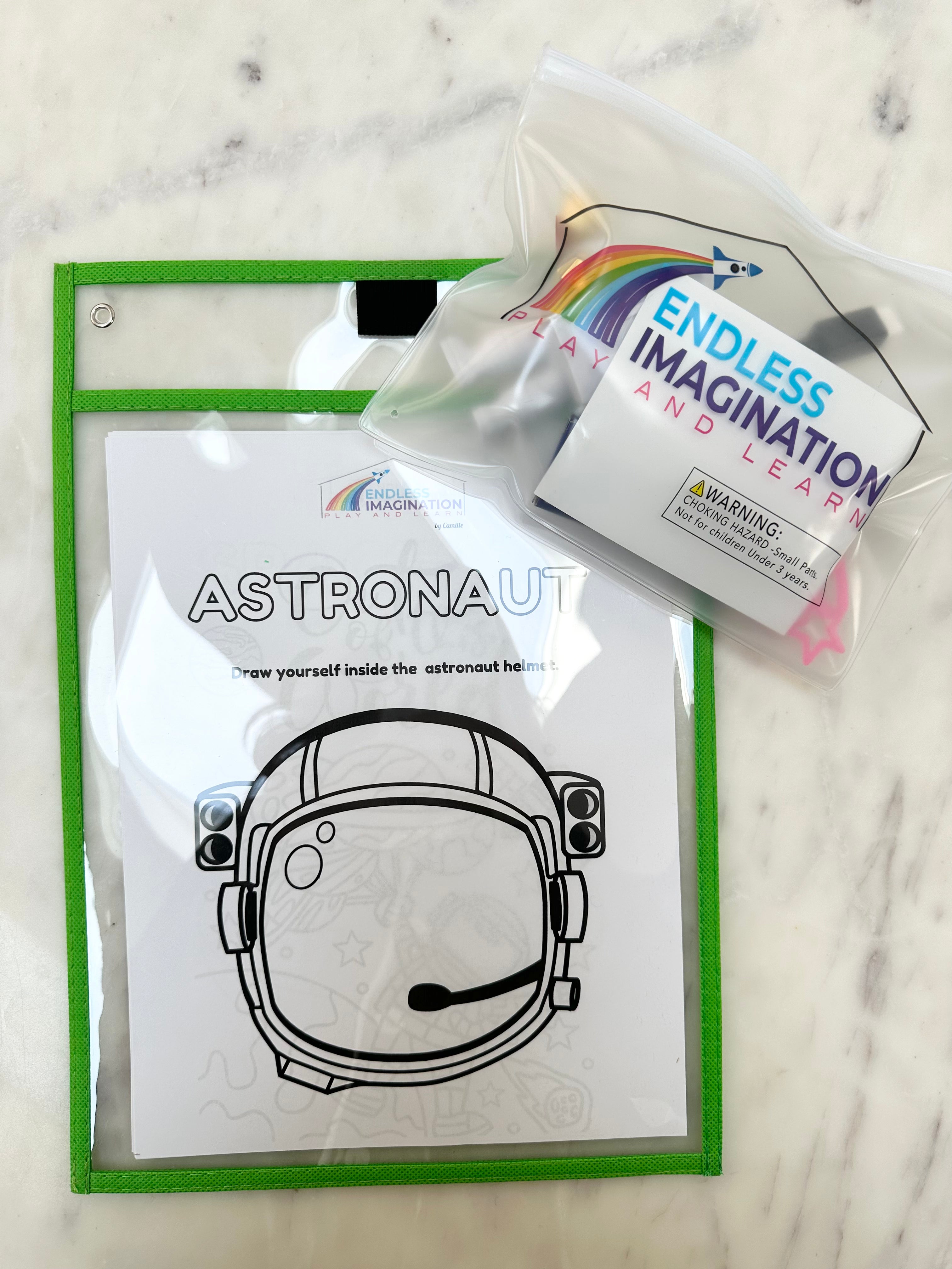 Travel Activity Kit- Space Theme – Endless Imagination LLC