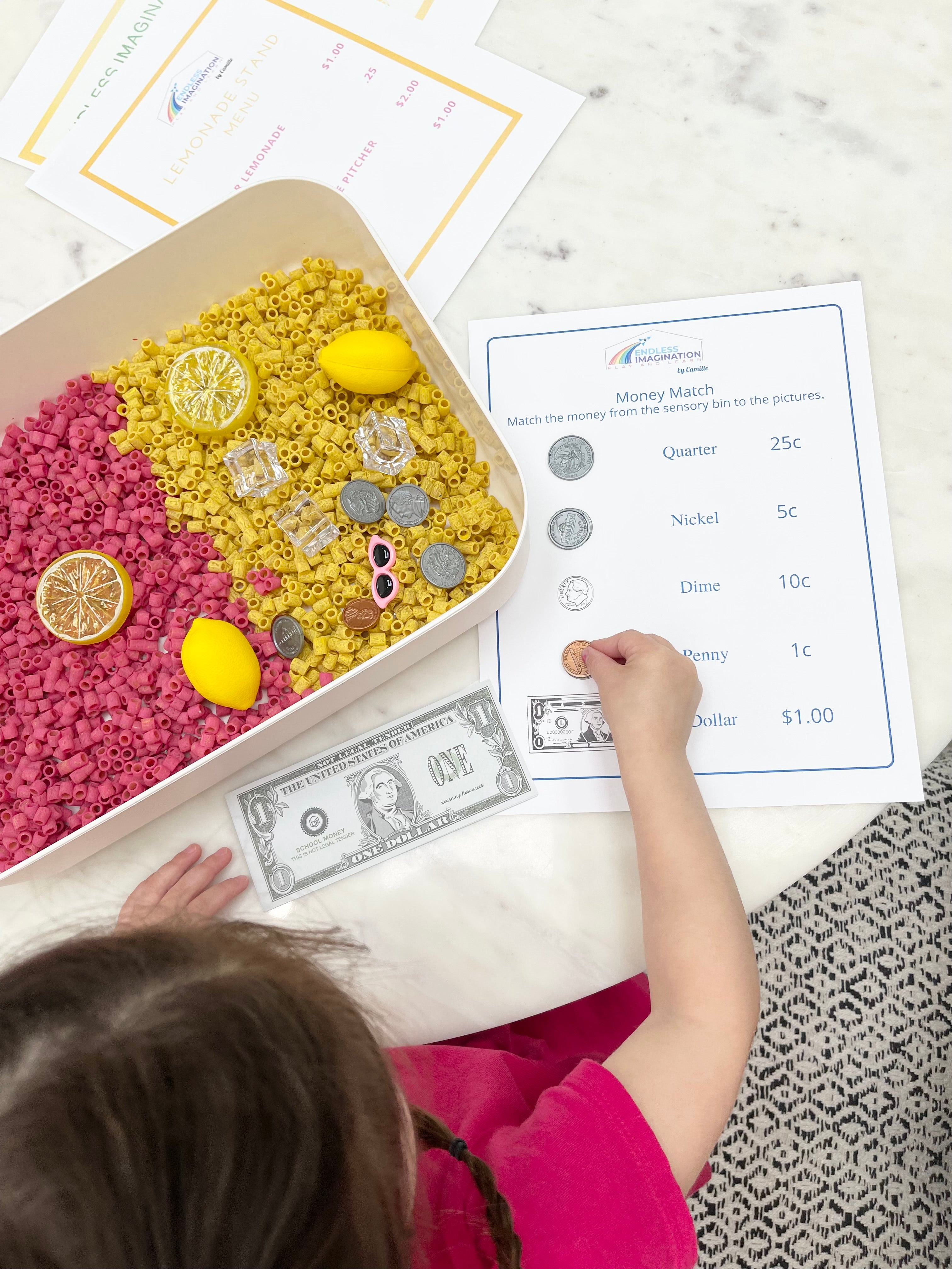 Lemonade Stand Sensory Kit – Endless Imagination LLC