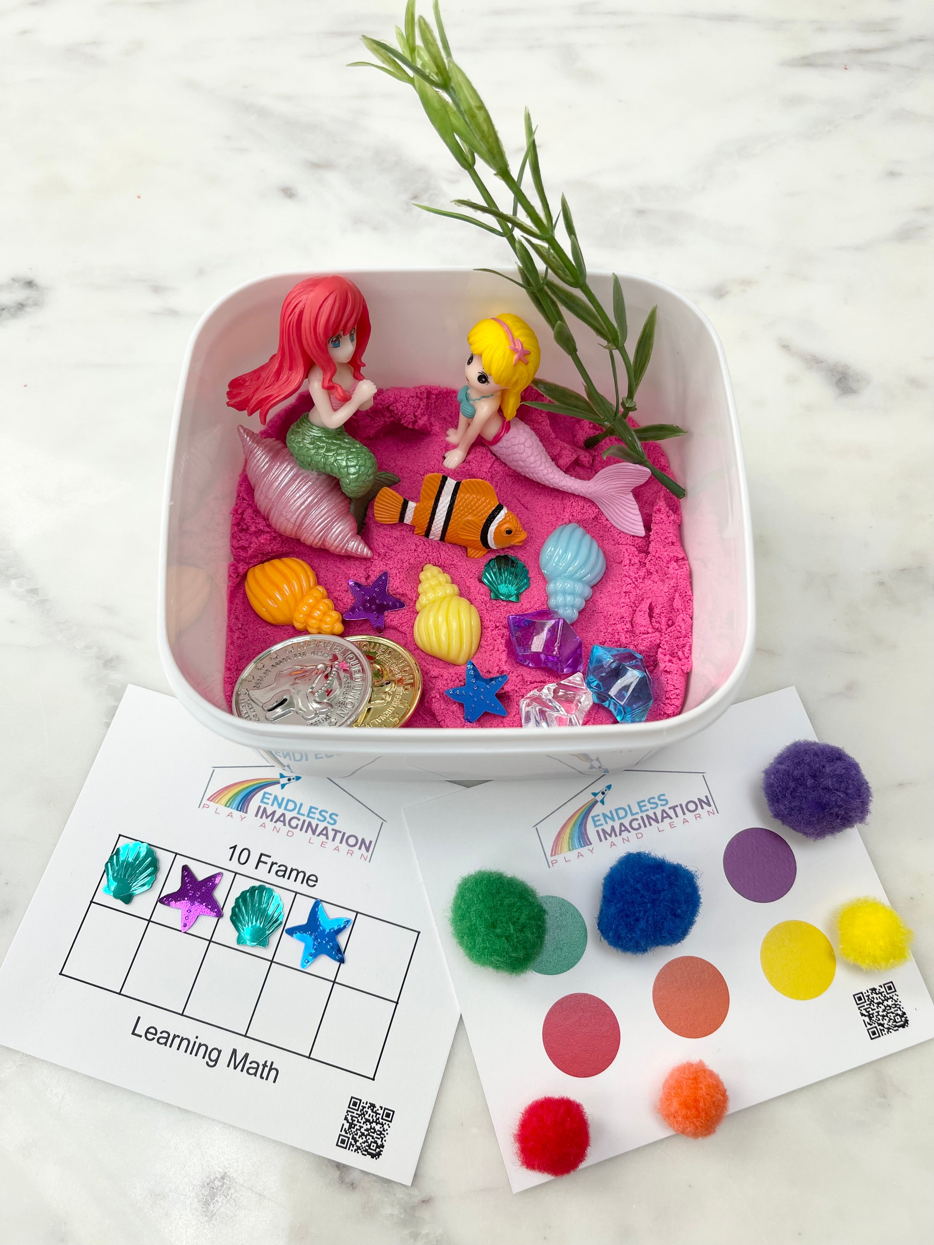 Mermaid Travel Sensory Kit – Endless Imagination LLC