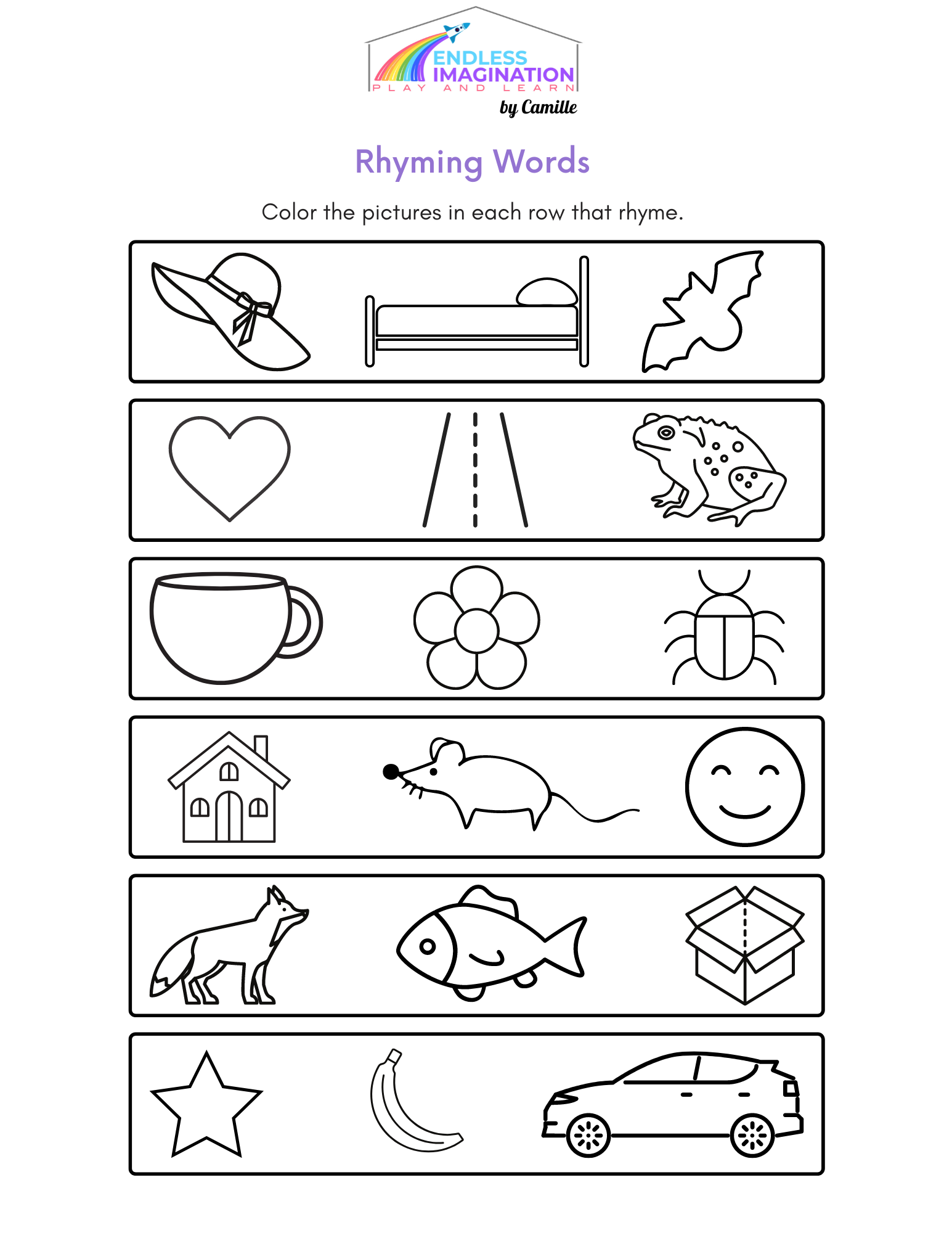 Rhyming – Endless Imagination LLC
