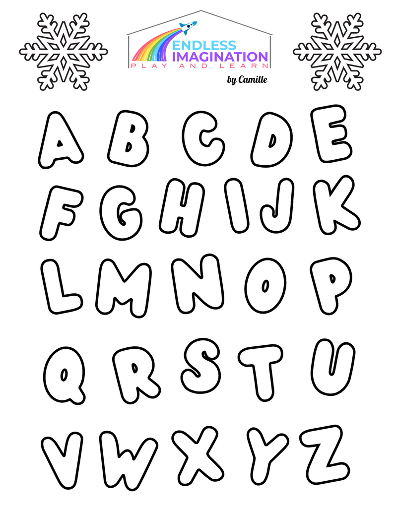 Letter Recognition Endless Imagination LLC Letter Recognition Endless Imagination LLC